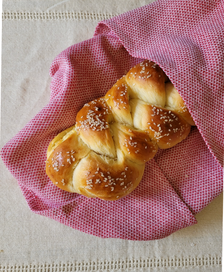 Punjena Pletenica/Stuffed Braided Loaf - The Balkan Hostess